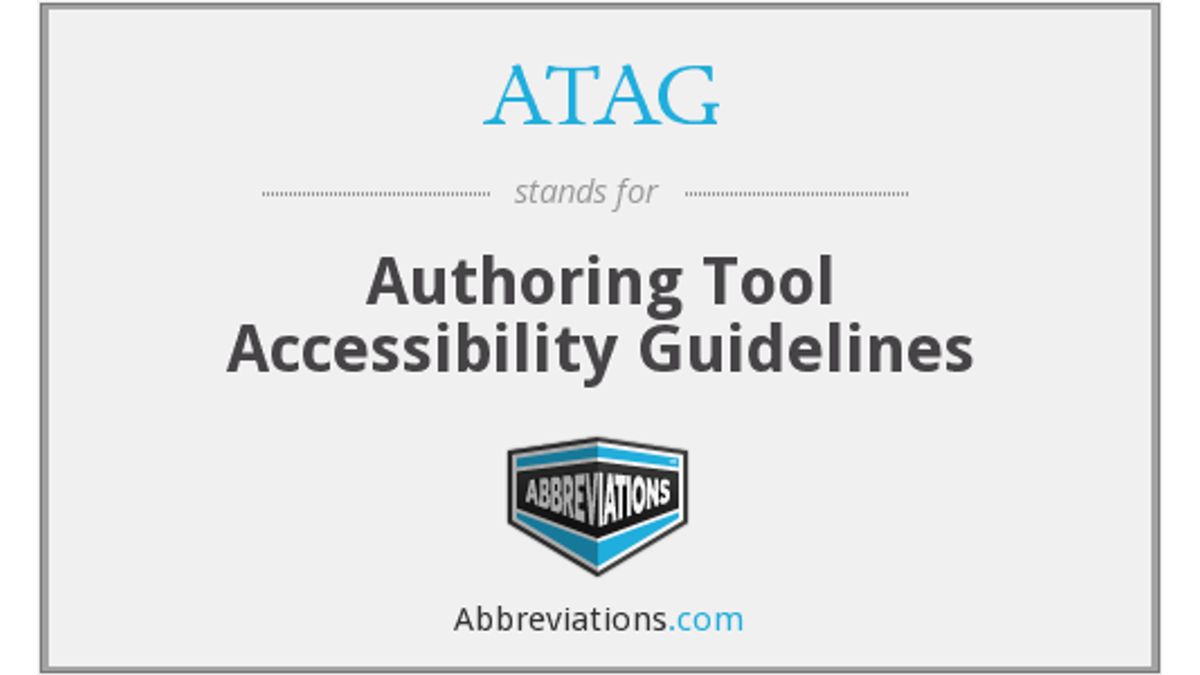 ATAG چه کمکی به شما برای تولید محتوایی با قابلیت دسترسی میکند؟ - مهندس ...